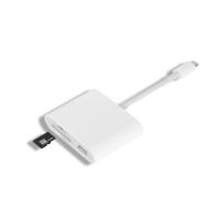 China SD TF Card Slot Lightning Adapter Cable for sale