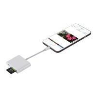 China SD TF Card Slot Lightning Adapter Cable for sale