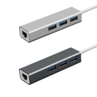 China RJ45 USB 3.0 Hub for sale