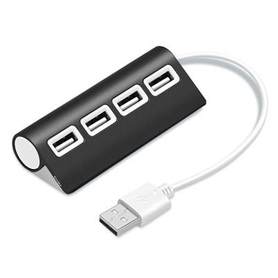 China PC Computadora de aleación de aluminio 4 puertos USB 2 Hub en venta