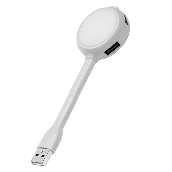 Curva in ogni angolo 4 porte USB 2.0 HUB con luce LED
