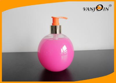 Cina bottiglie cosmetiche con la pompa della lozione, bottiglie di plastica dell'ANIMALE DOMESTICO a forma di palla 500ml dello sciampo in vendita