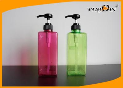 Cina 350ml - il cosmetico quadrato francese dell'ANIMALE DOMESTICO 600ml imbottiglia le bottiglie di plastica liquide dei prodotti di cura di pelle in vendita