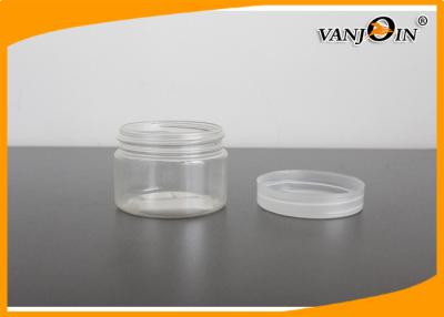 Cina il barattolo crema di plastica del piccolo chiaro ANIMALE DOMESTICO vuoto 80g/cosmetico di plastica stona i contenitori della spezia in vendita