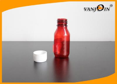 Cina bottiglie di plastica della farmacia della bottiglia ambrata dell'ANIMALE DOMESTICO 60ml per la scatola d'imballaggio della medicina liquida in vendita