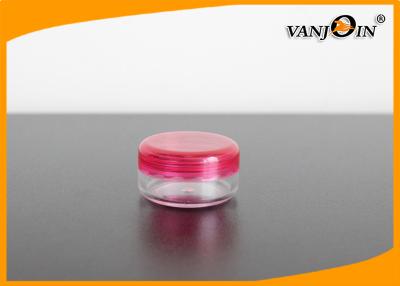 Cina 5ml rotondi rimuovono i barattoli di plastica con i coperchi per l'imballaggio crema dell'occhio, barattoli di plastica piccoli in vendita