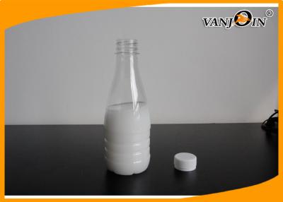 Cina Il succo di plastica del collo dell'ANIMALE DOMESTICO lungo trasparente di specialità imbottiglia all'ingrosso con i coperchi a vite in vendita