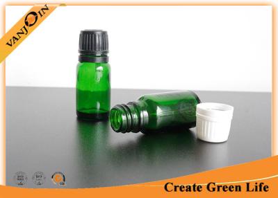 Cina il verde riutilizzabile 10ml ha colorato le bottiglie di vetro dell'olio essenziale all'ingrosso con il cappuccio del contagoccia in vendita