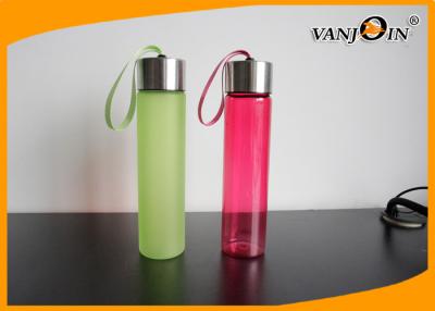 Cina bottiglie di acqua beventi del portatile di plastica variopinto di modo 500ml con i coperchi del metallo in vendita