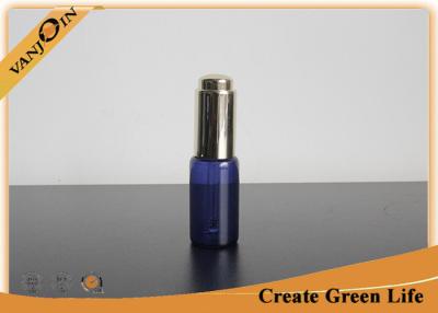 Cina fiala di vetro del cobalto 20ml con il cappuccio del contagoccia, bottiglia di olio essenziale blu su ordinazione ecologica in vendita