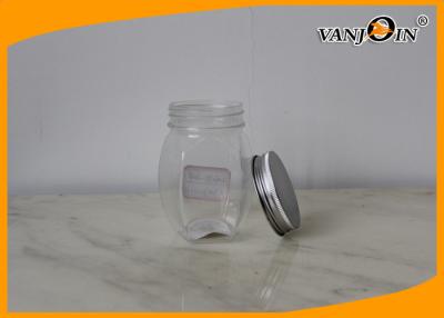 Cina Barattoli di plastica vuoti del miele dell'ANIMALE DOMESTICO 300g del commestibile con il cappuccio di alluminio sigillato in vendita