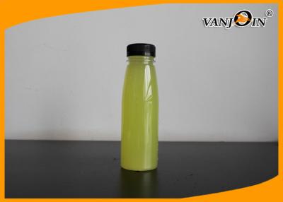 Cina le bottiglie di plastica rotonde Slimsy della radura dell'animale domestico 280ML per succo con facile aprono il cappuccio in vendita