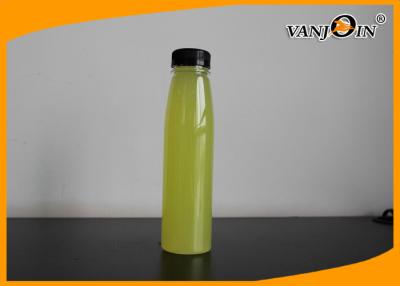 Cina Bottiglie di plastica rotonde del succo dell'ANIMALE DOMESTICO inalterabile del cappuccio per la bevanda arancio in vendita