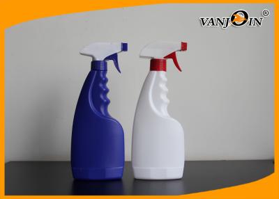 Cina Bottiglie di plastica bianche/blu di schiarimento 500ml con lo spruzzatore di innesco in vendita