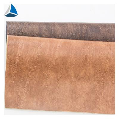 Cina Abrasion-Resistant Embrace Recycled PU Sintetic Moral Leather For Footwear in vendita