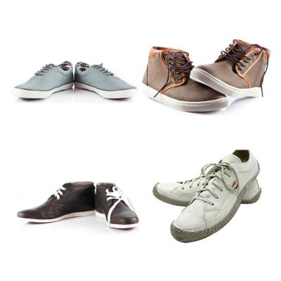 Cina Waterproof PU Solvent Free Eco Friendly Embossing Synthetic Vegetable Leather For Shoes in vendita