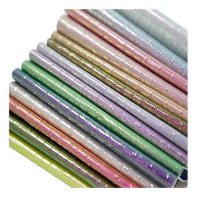 Cina Waterproof Fashion PU Leather Film Laminate Custom For Shoe Upper in vendita