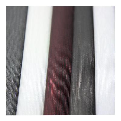Cina Abrasion-Resistant Geometric Embossing Holographic Synthetic Leather PU Fabric For Shoes in vendita