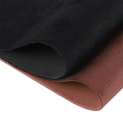 Cina Waterproof Wear Resistant EVA 1.4-1.5 Mm PU Suede Solid Metallic Faux Leather Metallic Faux Leather For Shoes in vendita