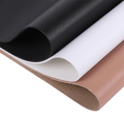Cina Matte Embossing Faux Leather Imitated Microfiber Waterproof Solid PU Synthetic Leather For Shoes Bags in vendita
