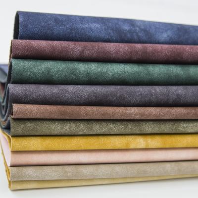 Cina China Abrasion-Resistant Bag Making Yangbuck PU Textiles And Leathers Fabric Products in vendita