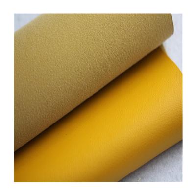 Cina PU Imitation Microfiber Waterproof Embossed Synthetic Leather For Shoes in vendita