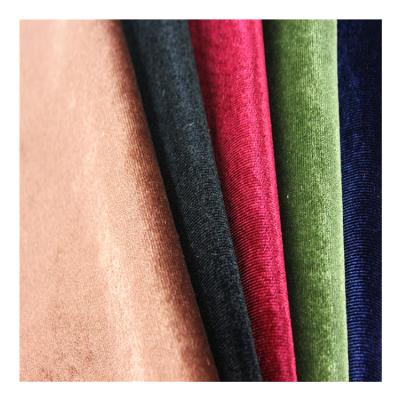 Cina High Quality Korean Woven Shoe Materials Fabric Antistatic Custom Velvet in vendita