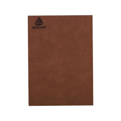 Cina Waterproof PU Thermo Synthetic Leather Faux Change Color Leather Fabric For Label Book Cover Upholstery Fabric in vendita