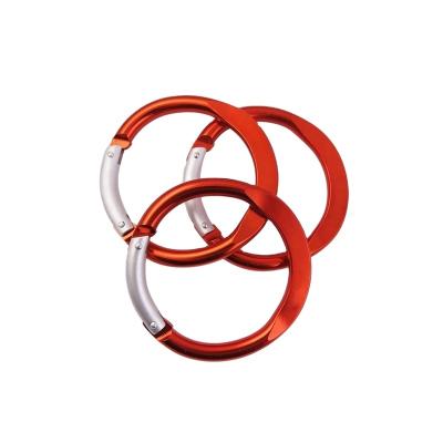China Wholesale Custom Hardware Tool Aluminum Carabiner Clip for sale