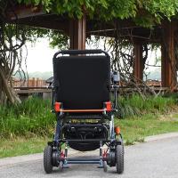 China Compact Folding Electric Wheelchair 100KG Loading for sale