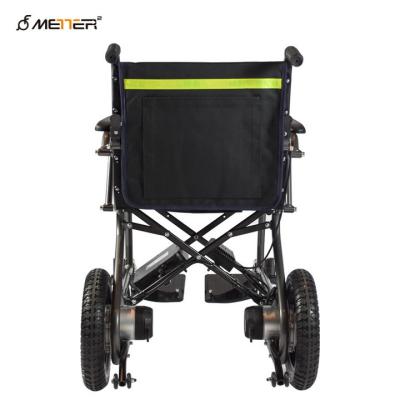 China Multifunction Foldable Electric Wheelchair With Flip Up Armset for sale