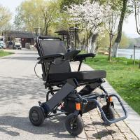 China PU Tyre Electric Wheelchair Lightweight Foldable Multifunction for sale