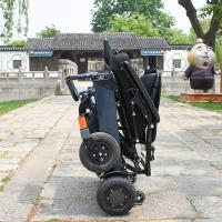 China PU Tyre Electric Wheelchair Lightweight Foldable Multifunction for sale