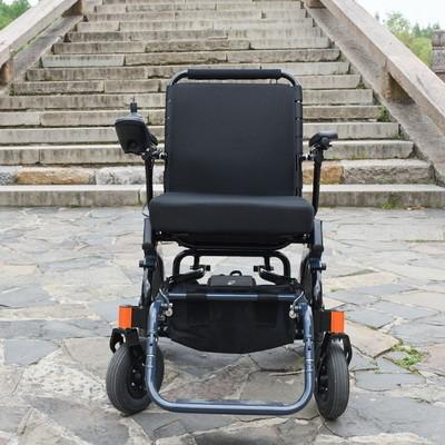 Cina Sedia a rotelle pieghevole elettrica leggera con il carico del litio 100KG in vendita