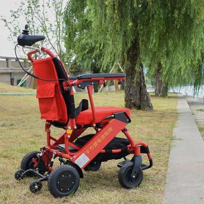 China 100KG Lightweight Foldable Electric Wheelchair for sale