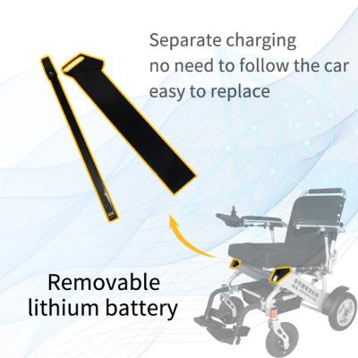 China 275.58lbs 47.40lbs Multifunction Foldable Electric Wheelchair for sale