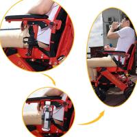 China Adjustable Controller Classic Foldable Electric Wheelchair With Brushless Motor for sale