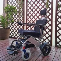 China CE Handicapped Multifunction Foldable Electric Wheelchair for sale