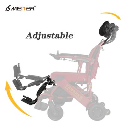 Cina Sedia a rotelle elettrica pieghevole leggera 100KG in vendita
