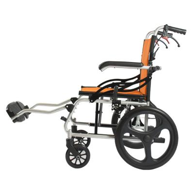 Cina Sedia a rotelle manuale leggera di alluminio 12.5KG di iso 13485 di viaggio in vendita