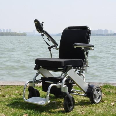中国 ライト級選手は折る移動性力の車椅子にモーターを備えた 販売のため