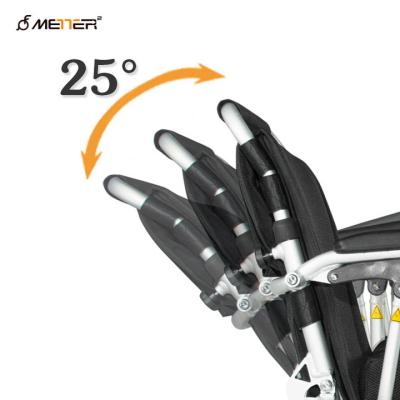 China Portable Folding Lightweight Wheelchair With Electromagnetic Brake for sale