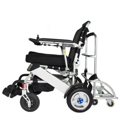 Cina Sedia a rotelle leggera piegante portatile con il freno elettromagnetico in vendita