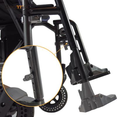 China Lightweight Folding Electric Powered Wheelchairs Multifunction 6km/H for sale