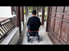150Wx2 Foldable Power Electric Wheelchair Compact Motorized
