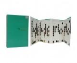 China folded type+four folder+matt mix hair+UV+CMYK+double copper pager+color chart for sale