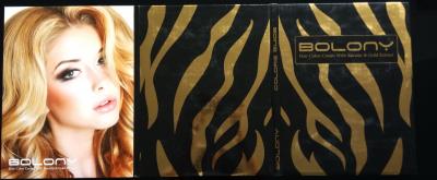 China DZD New color chart shiny loop hair with CYMK plus UV folder color chart for sale