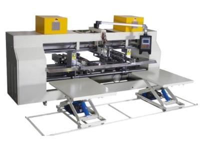 Cina Il doppio automatico dei semi della cucitrice del cartone del servomotore del cartone ha ondulato in vendita