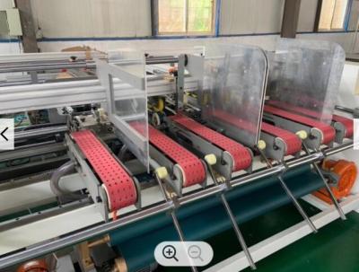 China Duas partes encadernam o dobramento e a colagem da máquina para caixa ondulada à venda