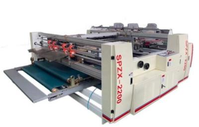 China Duas partes encadernam o dobramento e a colagem da máquina para caixa ondulada à venda